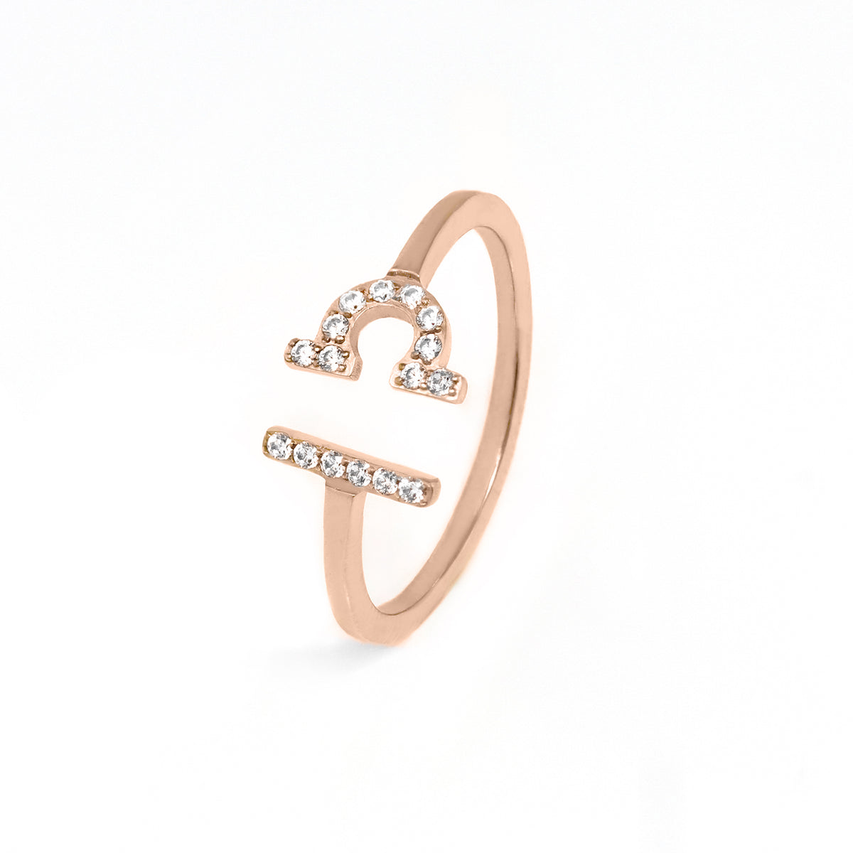 Libra Ring Rose Gold | Say It With