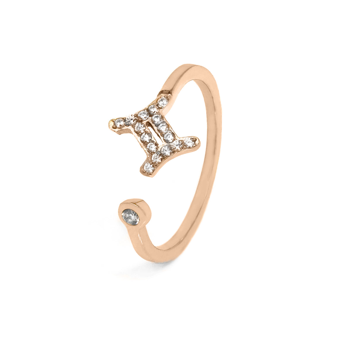Gemini Ring Rose Gold | Say It With