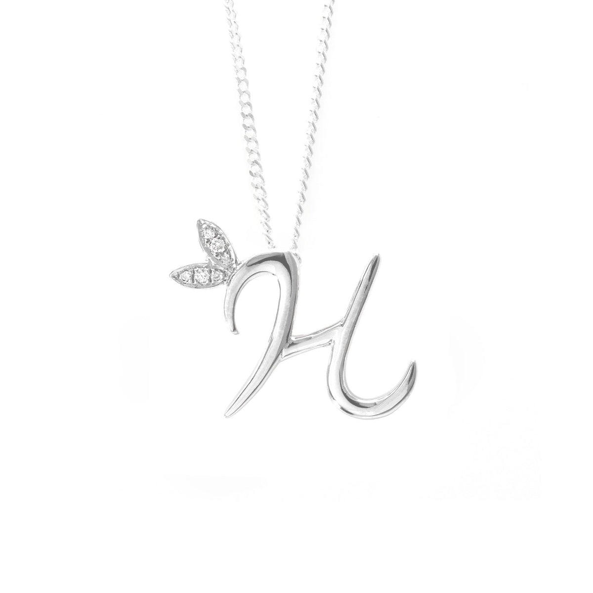 Initial Necklaces - Silver & Gold Letter Necklaces | Say It With